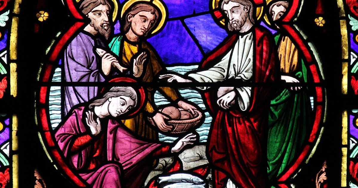 Imagens de Jesus ressuscitado com os discípulos, lançai a rede, #1