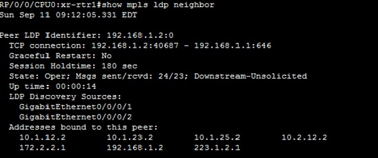 How MPLS Looks In IOS-XR |MPLSVPN - Moving Towards SDN and NFV Based ...