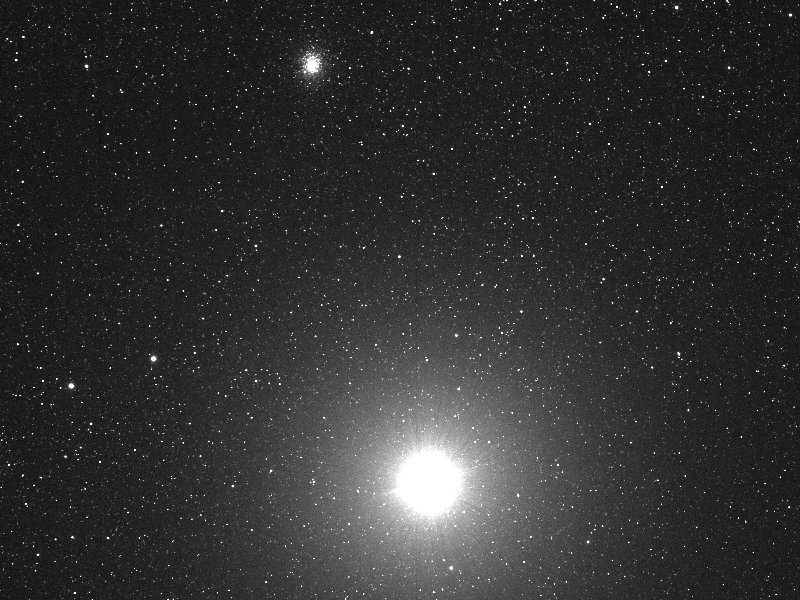 Astroblog: Mars close to globular cluster M19 (7 September 2016)