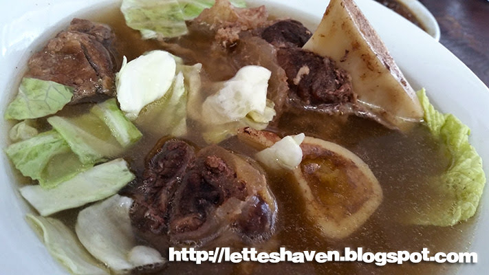 Lette's Haven: Andy's Famous Batangas Lomi & Bulalo, Visayas Avenue