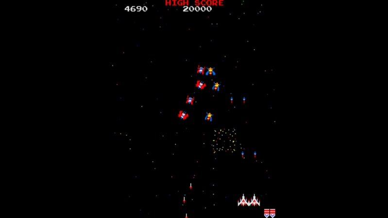 I played this game: Galaga - original arcade machine