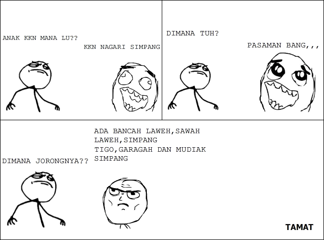 Bersama Berbagi Cerita: Meme Comic KKN Ekspo Edition