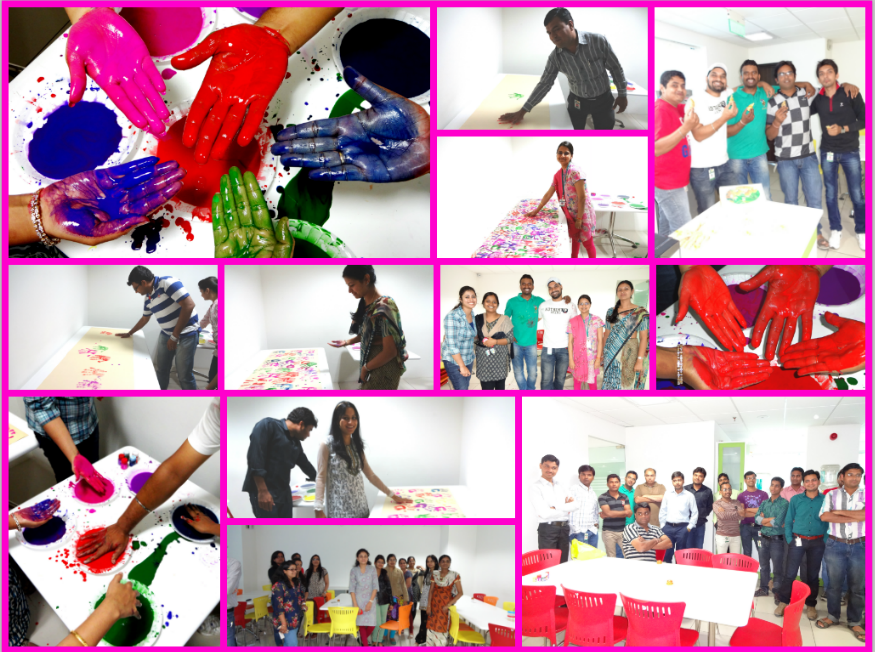 The E2 Team - HappynessBrigade: Holi Gala at WM Logistics!!!!