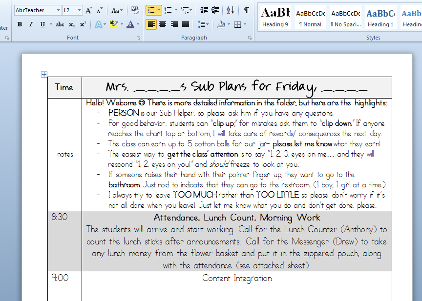 Luckeyfrog's Lilypad: Custom Lesson Plans to Easy Sub Plans!