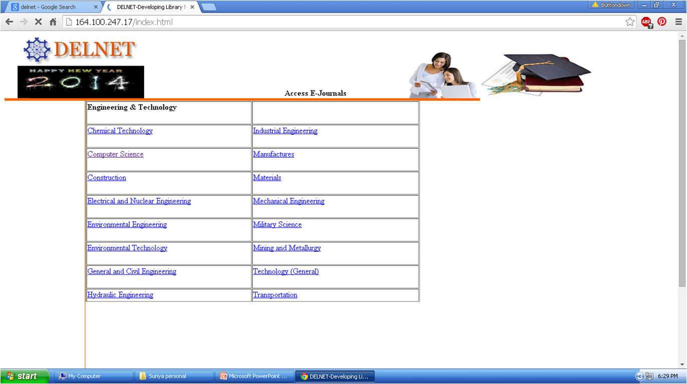 E-JOURNALS - viims library