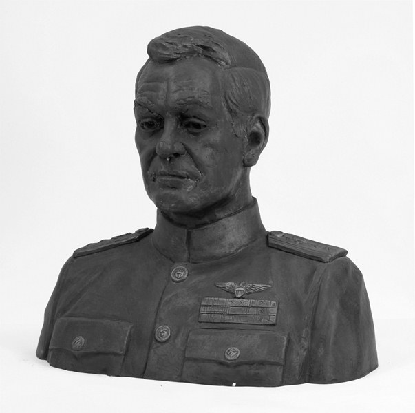 Artifact Spotlight: Bust of Rear Admiral Ronald J. Kurth, 1990
