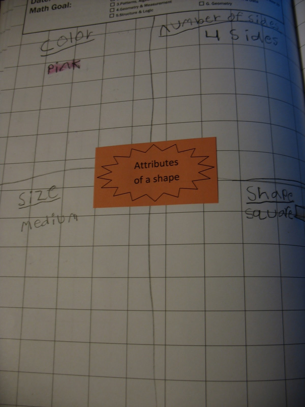 Tales From A Traveling Teacher Math Portfolio Ideas September 2011