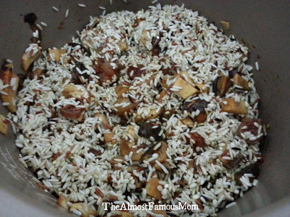 The Almost Famous Mom: Yam Rice (Taro Rice)