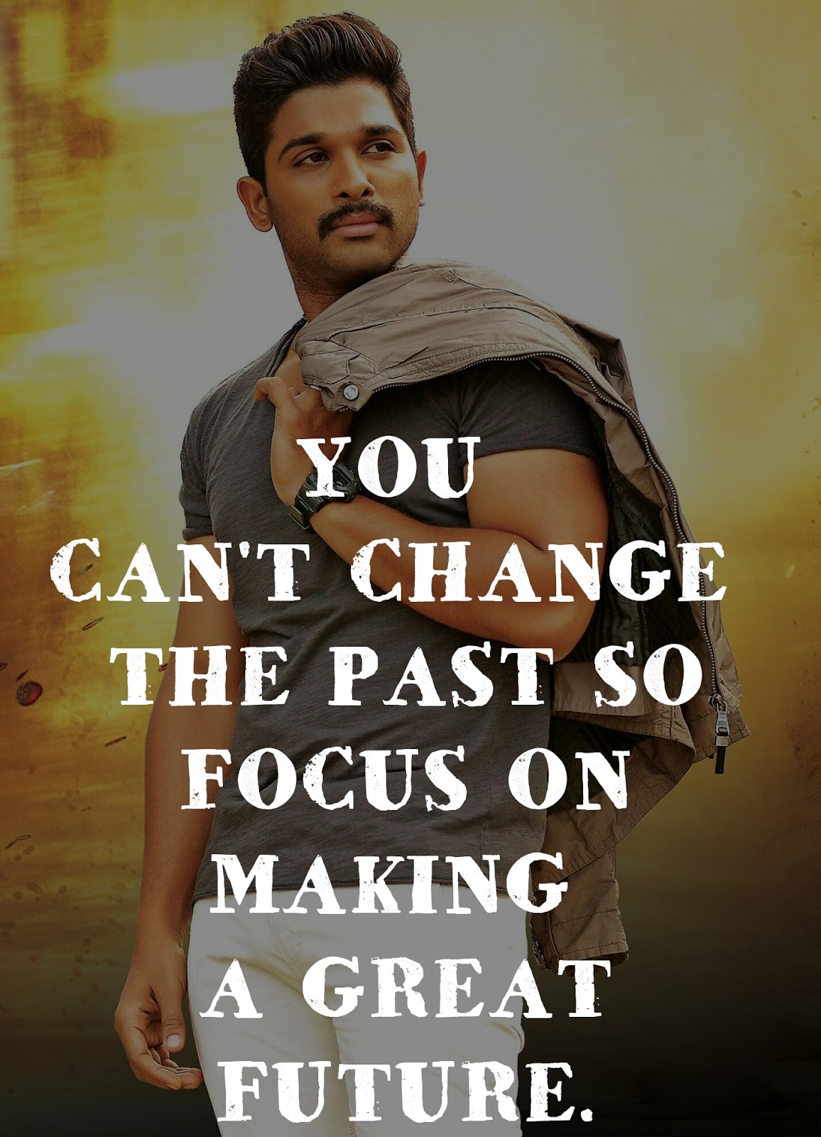 allu arjun motivational quotes collection or images or pics or wallpapers.