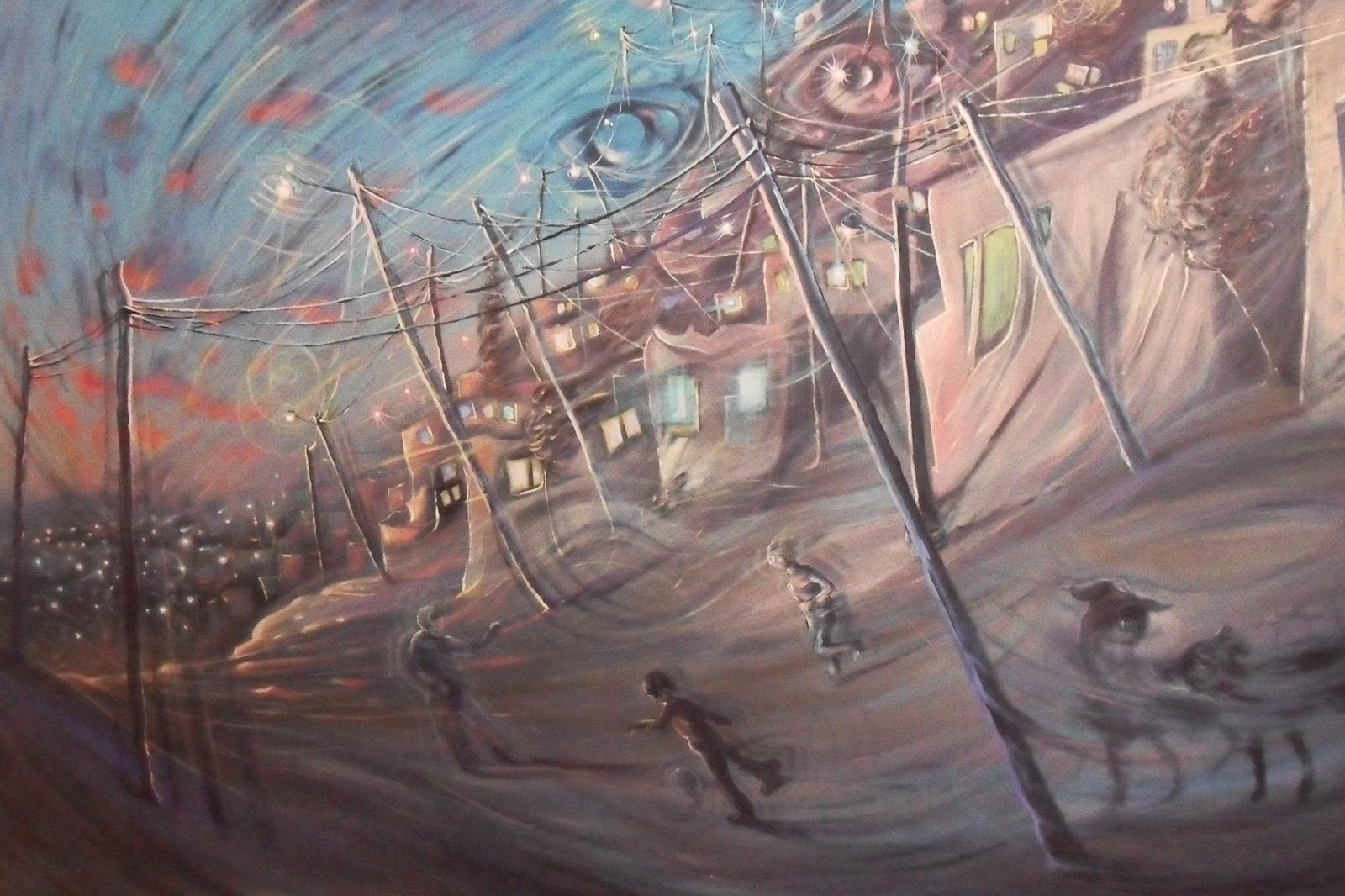 Pinturas de barrio de Cesar Barrientos