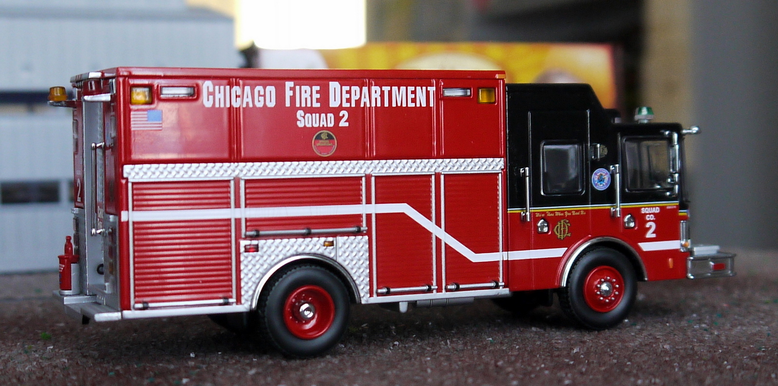 My Code 3 Diecast Fire Truck Collection: HME Saulsbury Rescue Chicago ...
