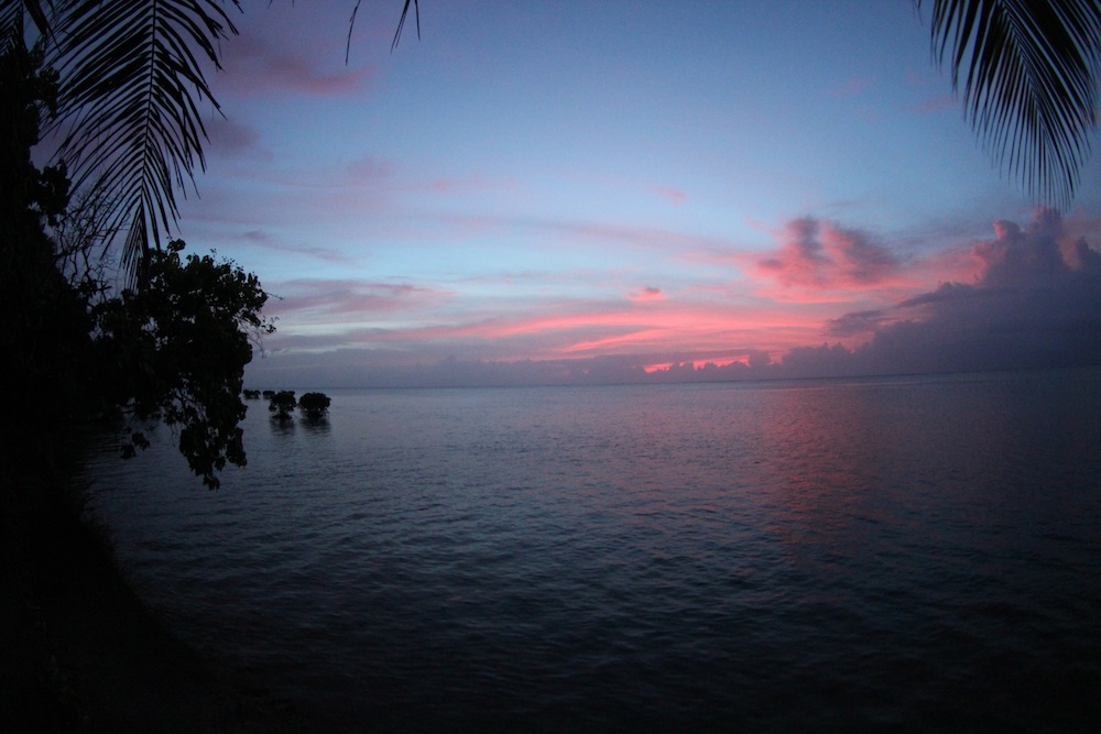Getting Around Yap: Watch the Sunset