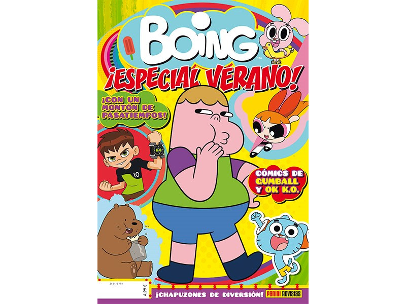 Cartoon Network fans esp: Novedades Revista Boing 7 y Especial Verano