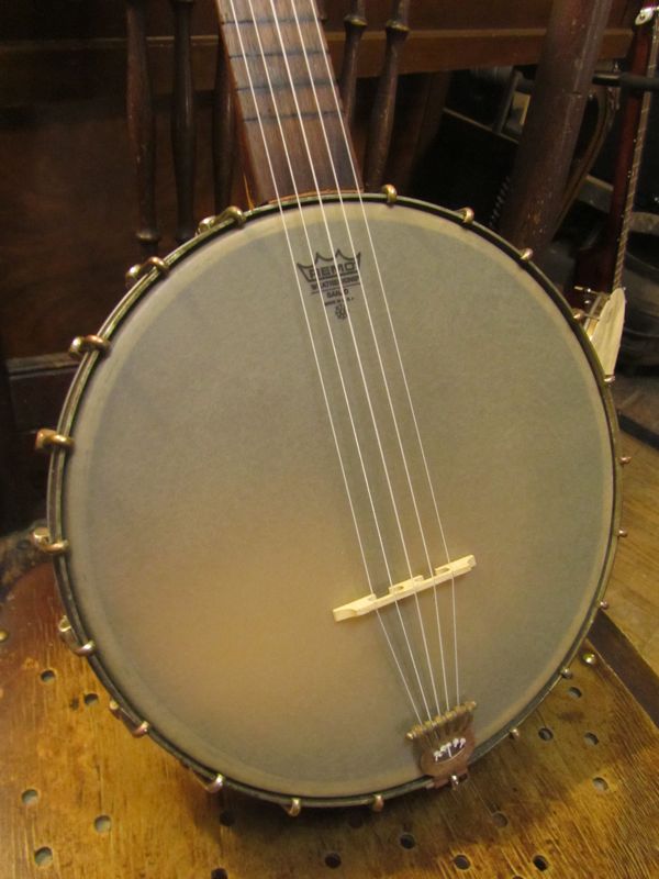 c.1890 Lyon & Healy Fretless 5-String Banjo