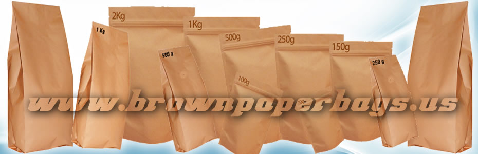 Brown paper bags | Kraft Paper Bags With Window | Small Paper Bags ...