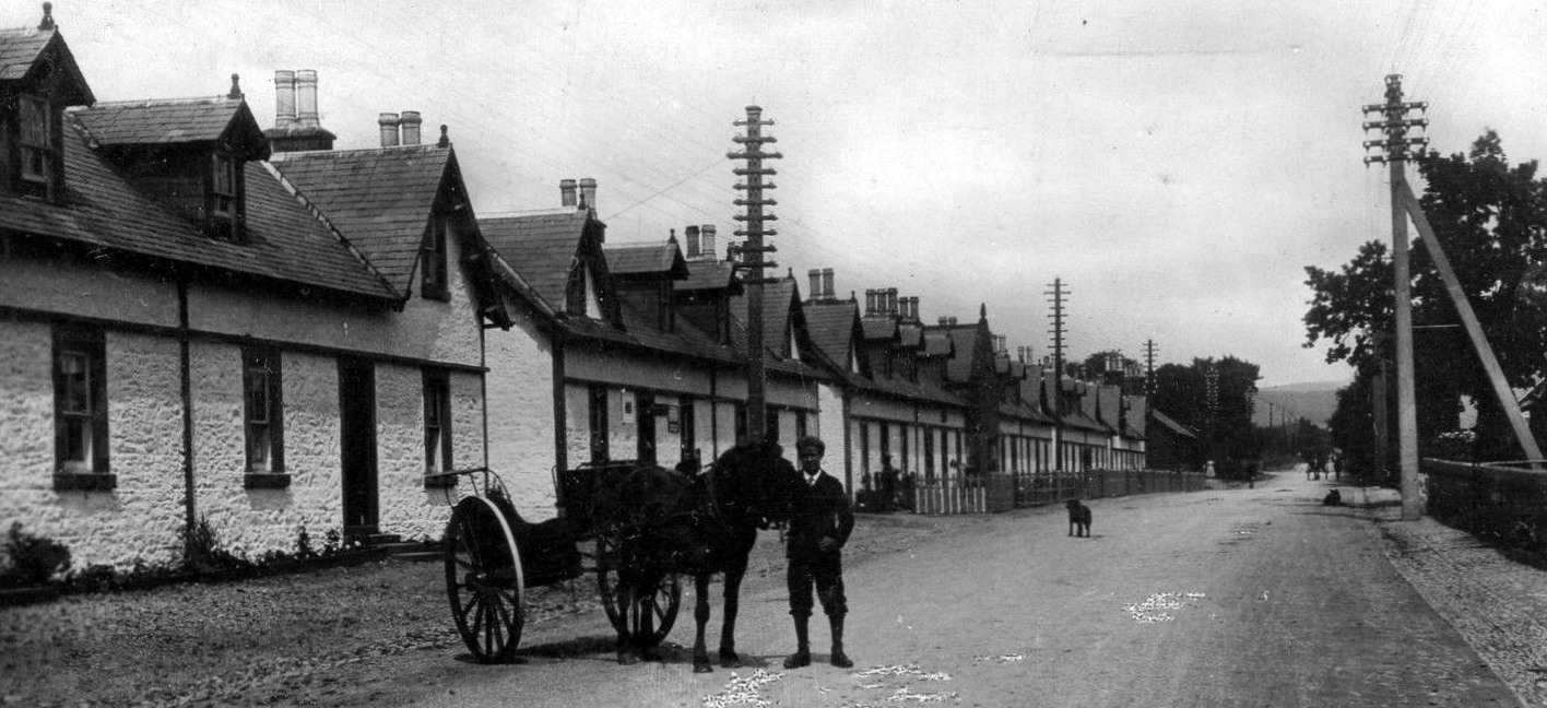 Tour Scotland: Old Photograph Craigielands Beattock Scotland