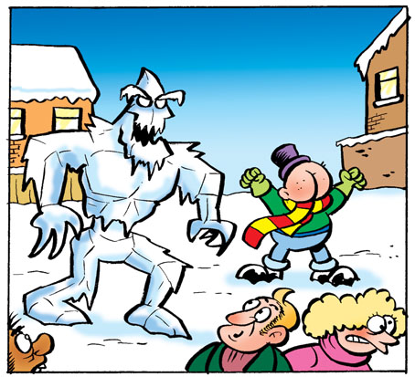 Lew Stringer Comics: Butt-Face is back... but not for long