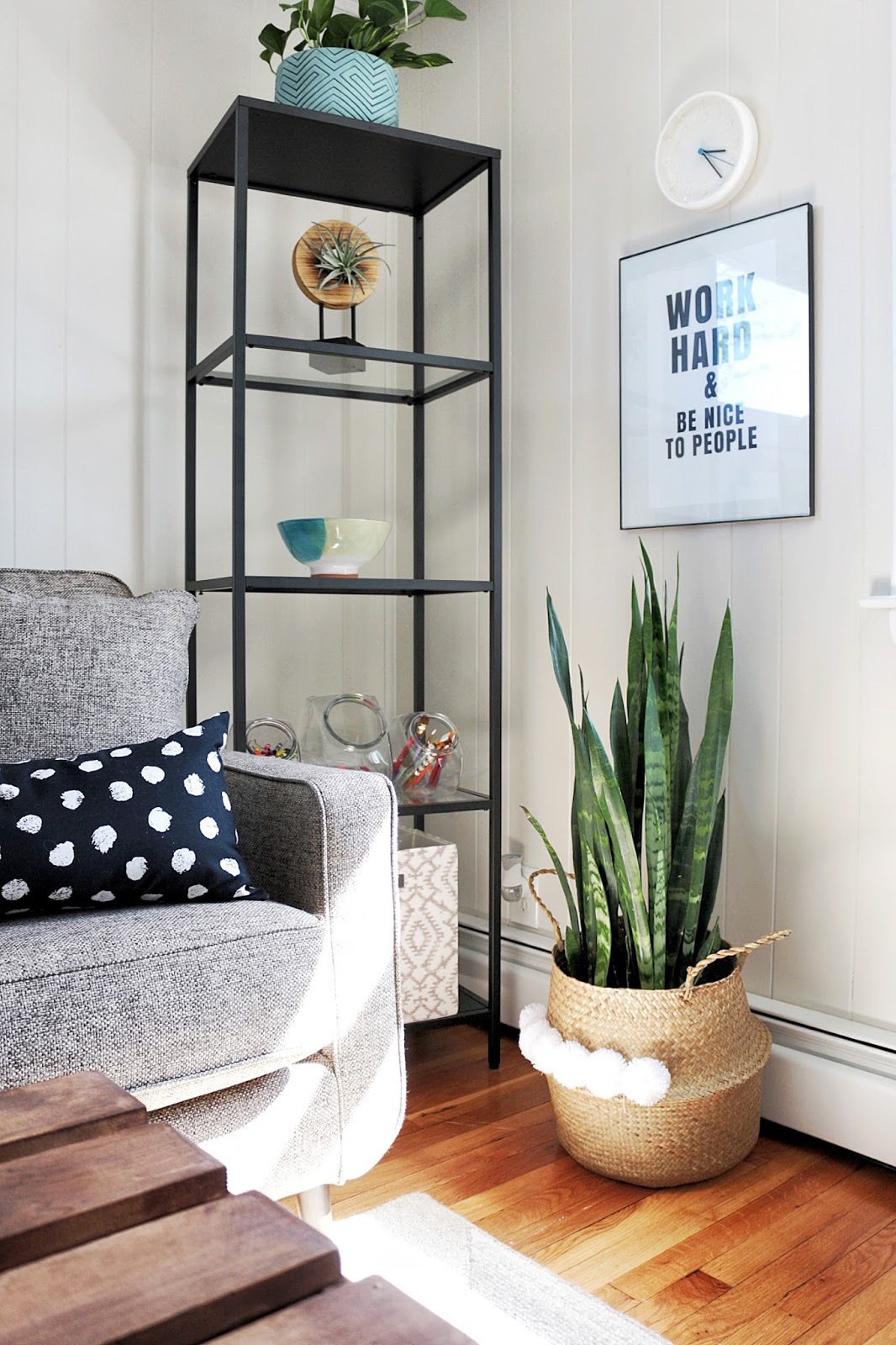 Modern Kids' Lounge (Playroom) Reveal - Made by Carli