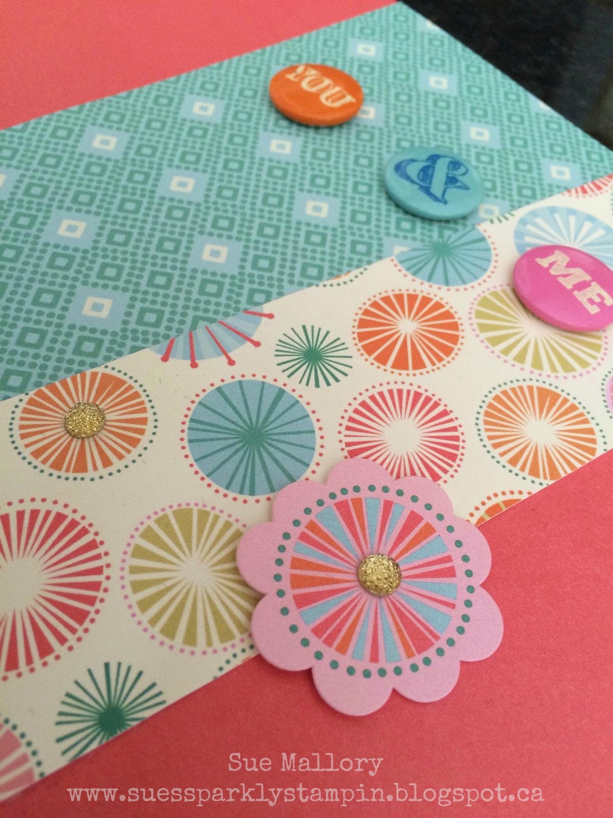 Sue's Sparkly Stampin: Make it Crafty Easter Spring Creations Blog Hop