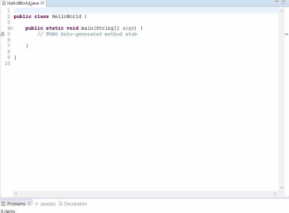 Java: Mi Primer Proyecto Con Eclipse - JaScrip