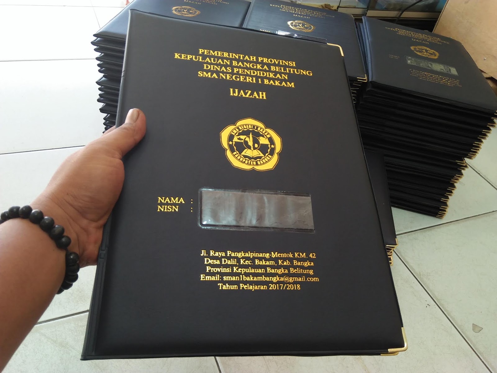 MAP RAPORT, MAP WISUDA, MAP HARDCOVER