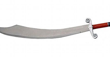 French Vocabulary Illustrated: cimeterre