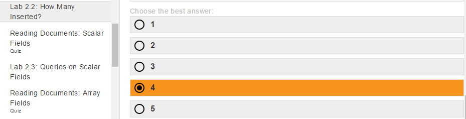 M001 Mongodb Basics Qanda Quiz Labs And Final Exam