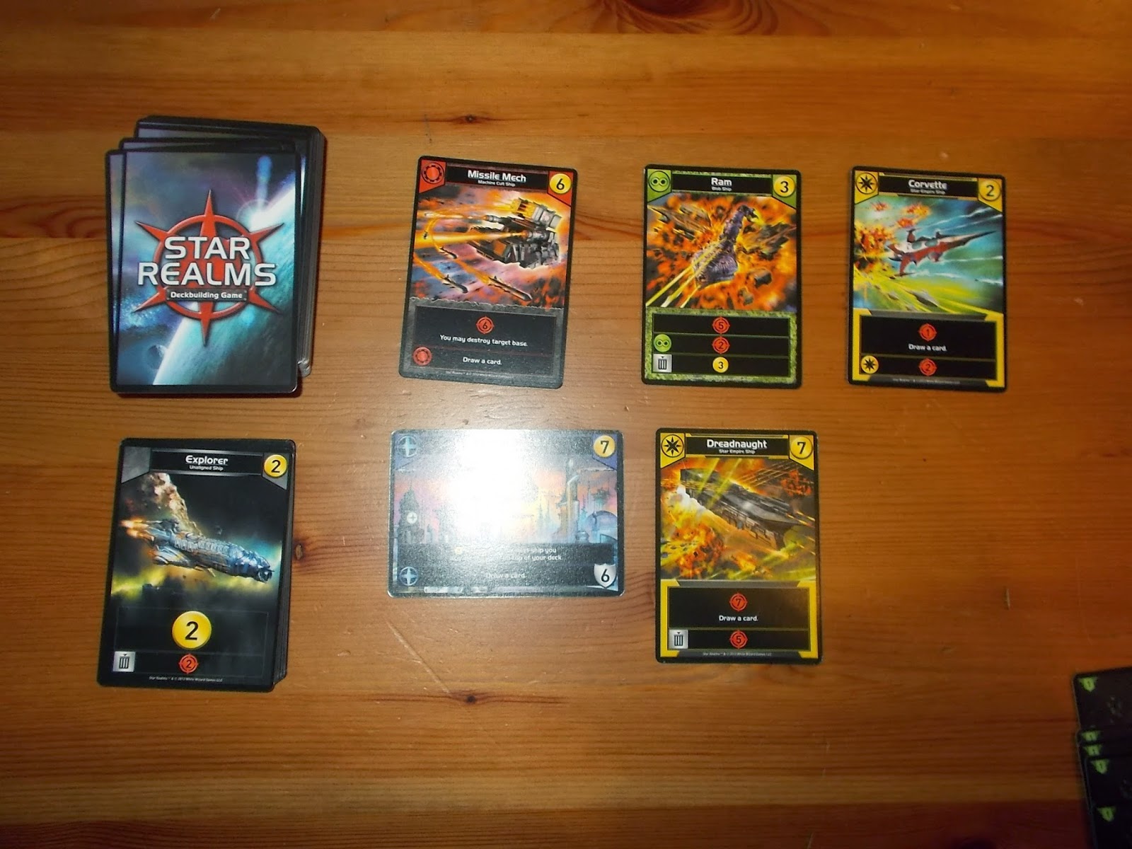 The Ghost without a Shell: Star Realms - Game Review