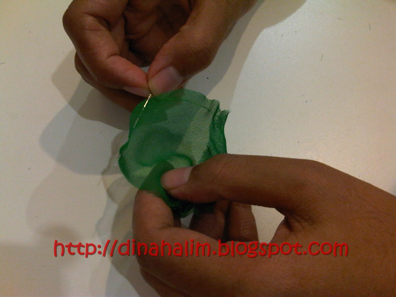 Dina Halim Bridal Boutique: DIY : Bunga Timbul a.k.a Bunga 3D