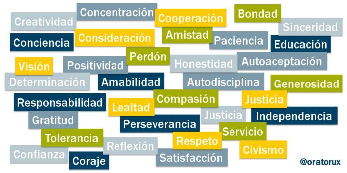 RIZOSDEORO: Los valores y su significado