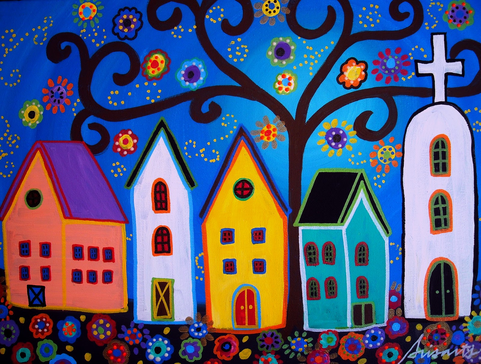 Gallery of Modern Folk Artist Pristine Cartera-Turkus: MODERN FOLK ART ...