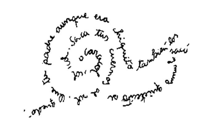 La caja encantada: El caligrama