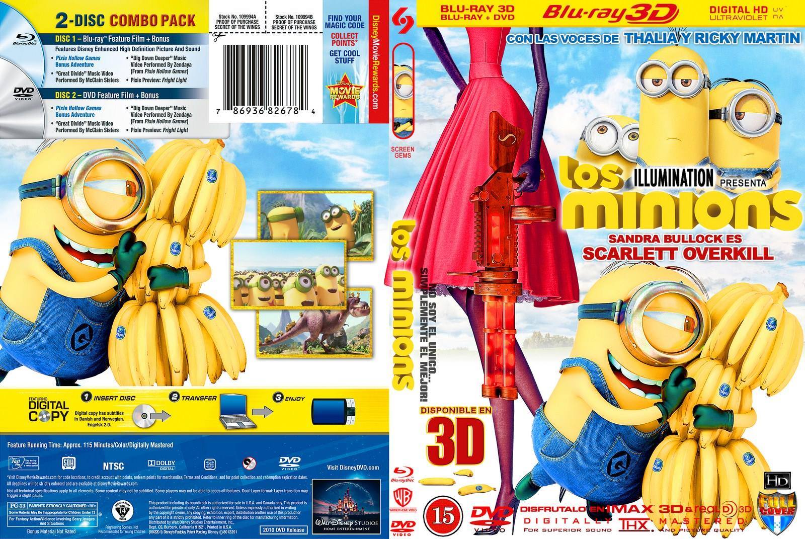 Cover: Minions dvd
