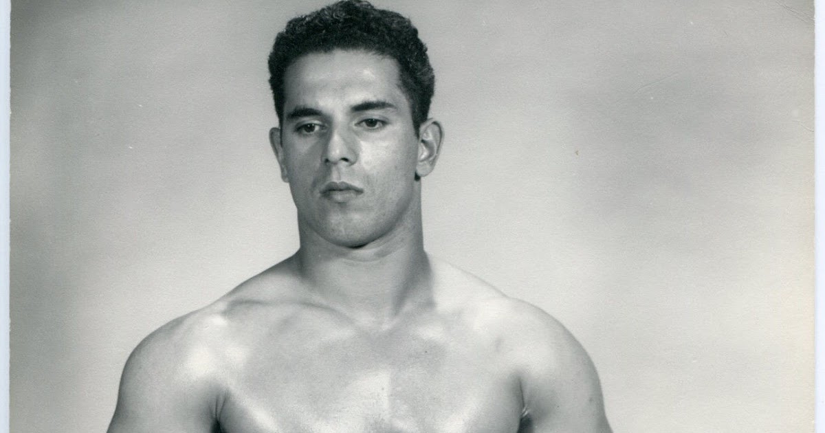 Male Models Vintage Beefcake: Ralph Gomez Photographed by David Martin