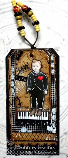 Eclectic Paperie: Love Life ~ layered tag
