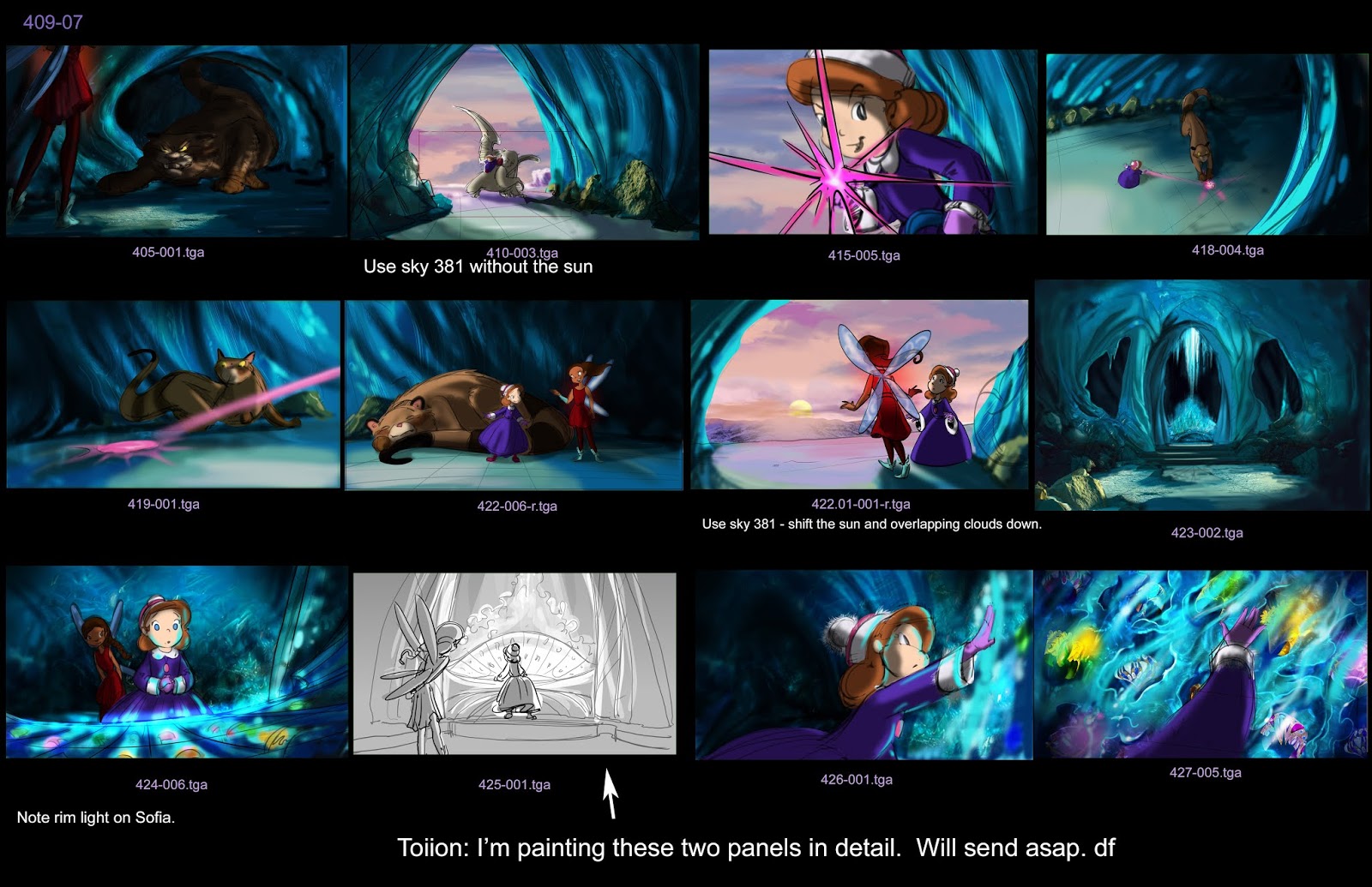 Dee Farnsworth Animation Art : Sofia the First, The Princess and the ...