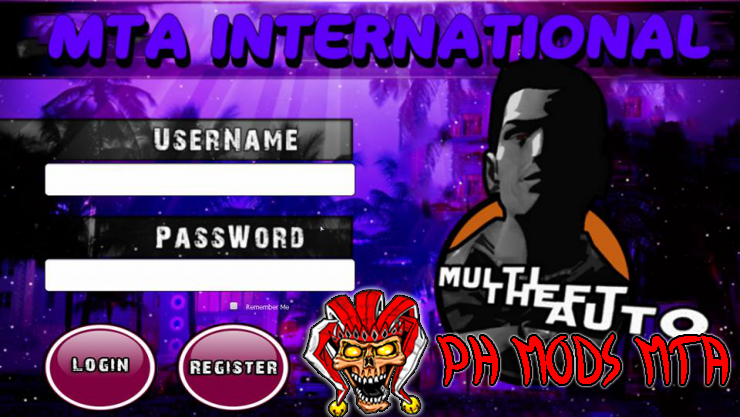 MTASA - PAINEL DE LOGIN - MTA INTERNACIONAL - MTA Brasil