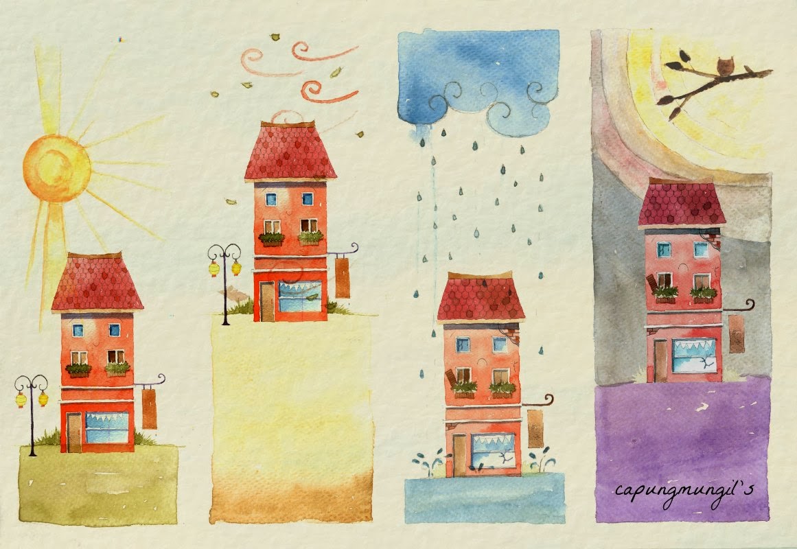 -capungmungil-: Watercolor Tutorial #2 - Basic Step