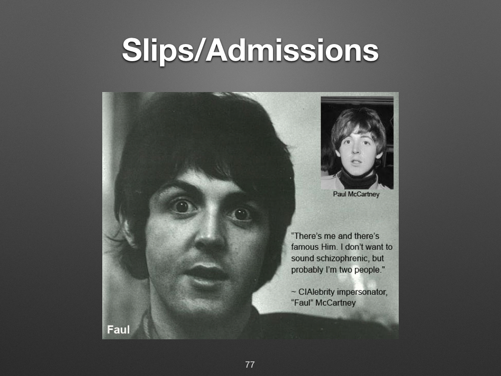 Plastic Macca ~ Paul is Dead: August 2017