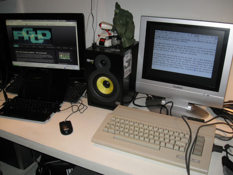 RGCD: Running GEOS on the Ultimate 1541-II (C64)