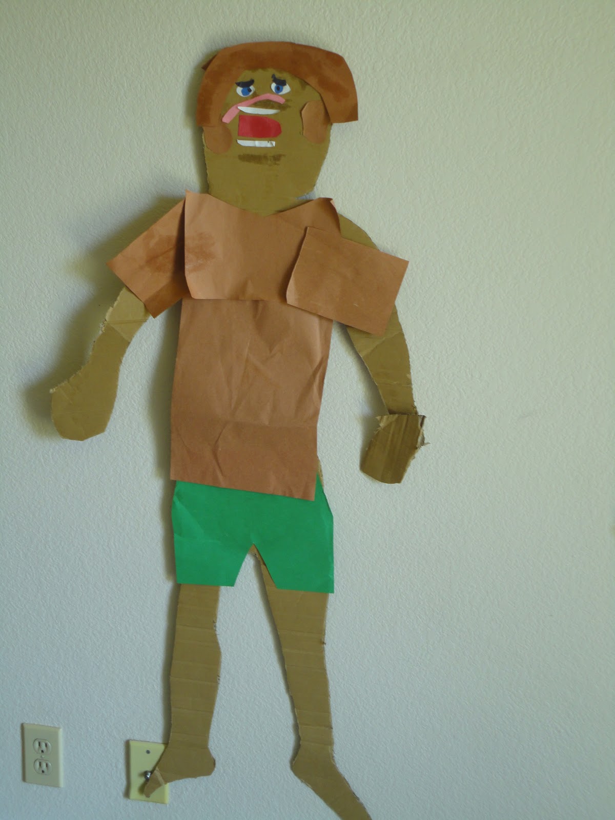 Wisdom. Knowledge .Joy: Construction Paper Art