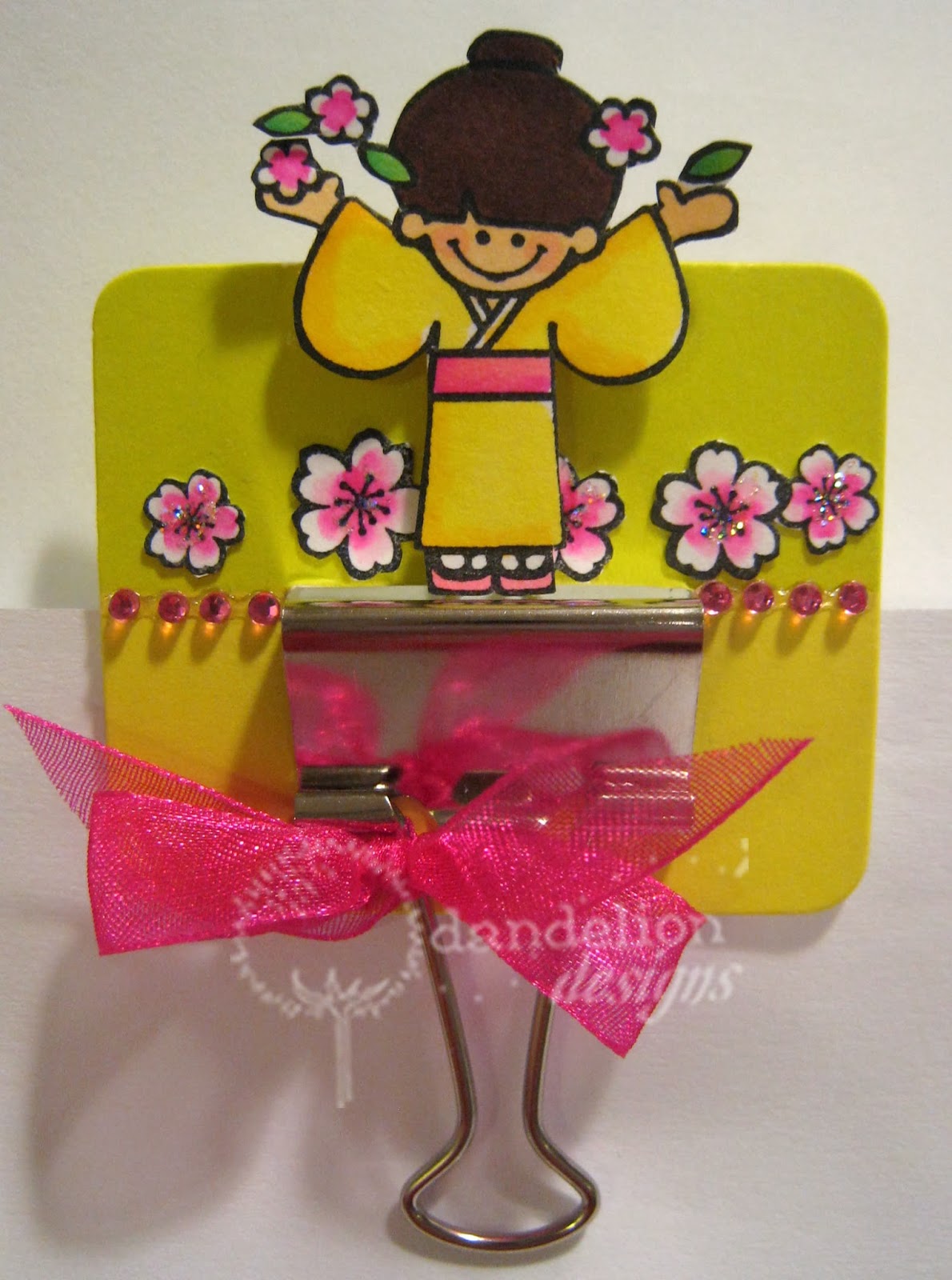 Dandelion Designs: Just For Fun Binder Clips