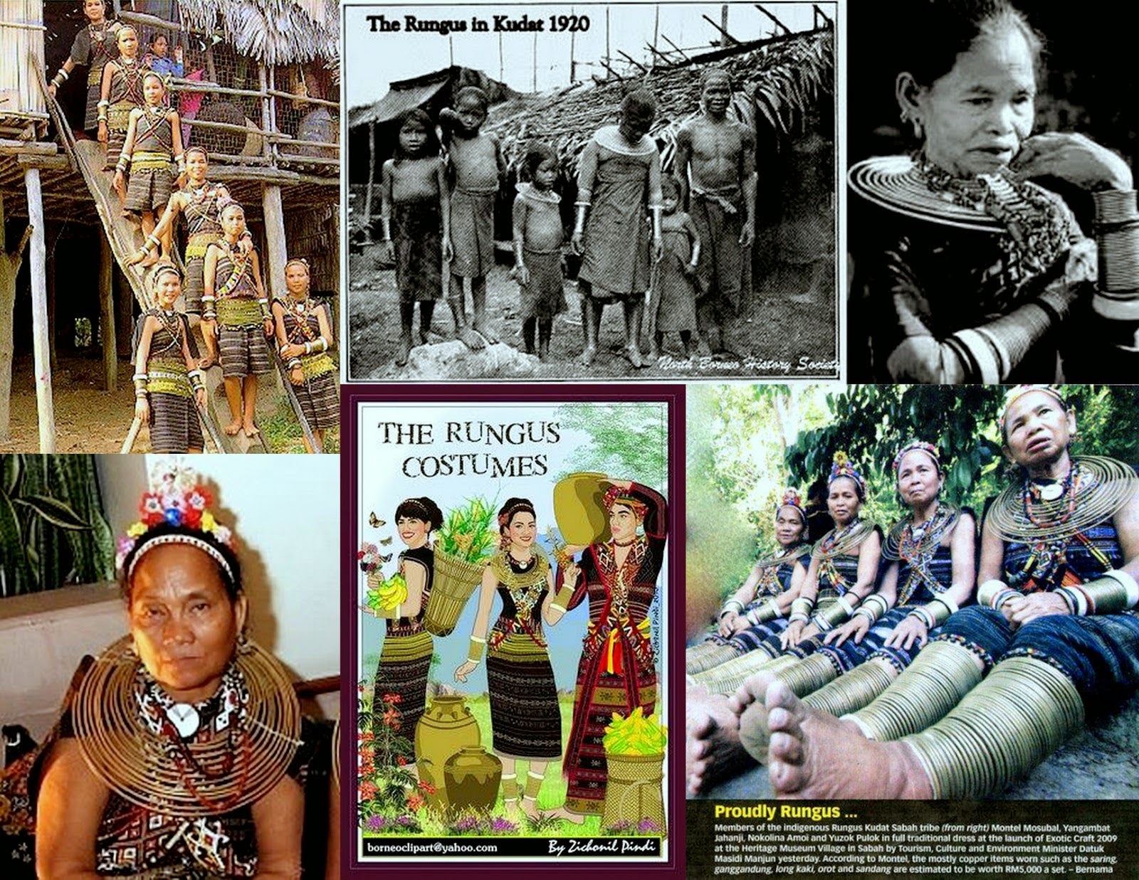 paren nyawi's blog: Rungus Beauties@Borneo Hornbill Festival 2014