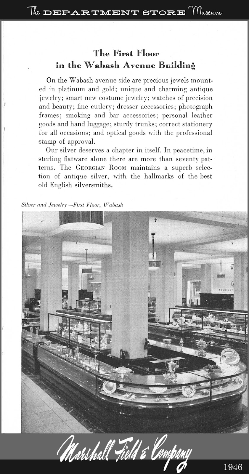 The Department Store Museum: Marshall Field & Company and Chicago pp 23-44