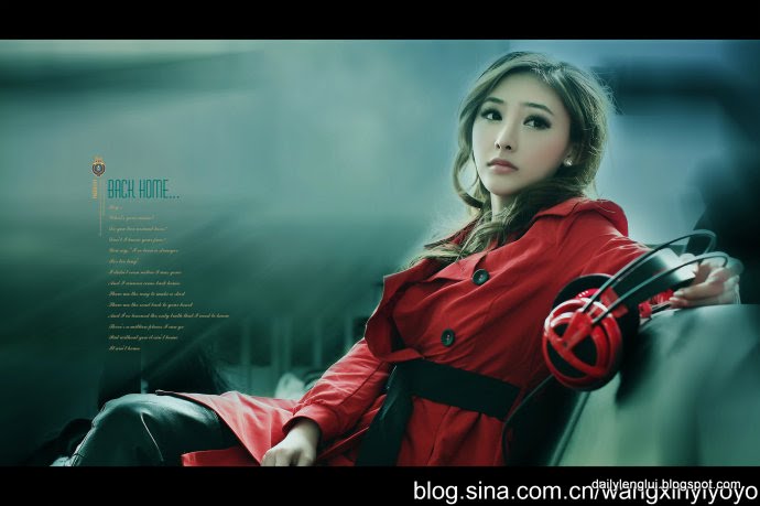 chinacute02: Pretty model and actress: Wang Xin Yi (王馨漪)