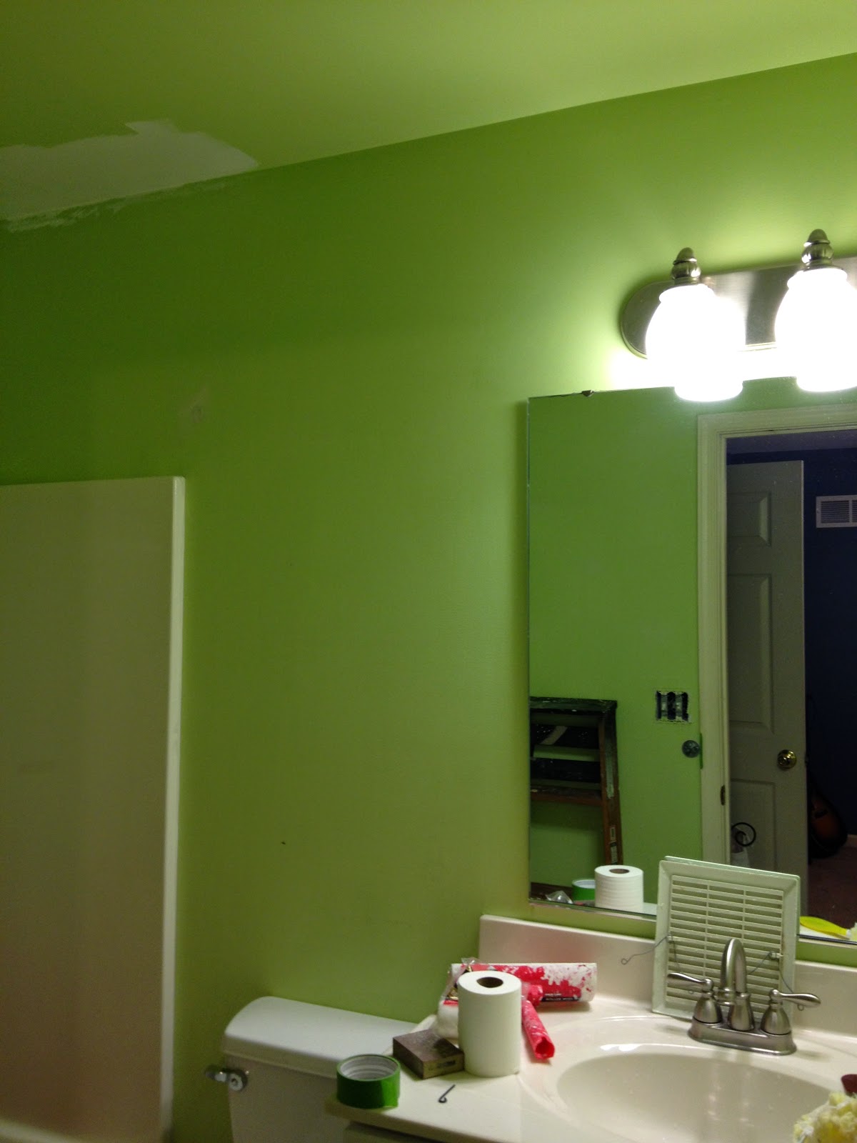 Sayonara Ugly Green - New Day, New Bathroom! ~ The Bee Skep