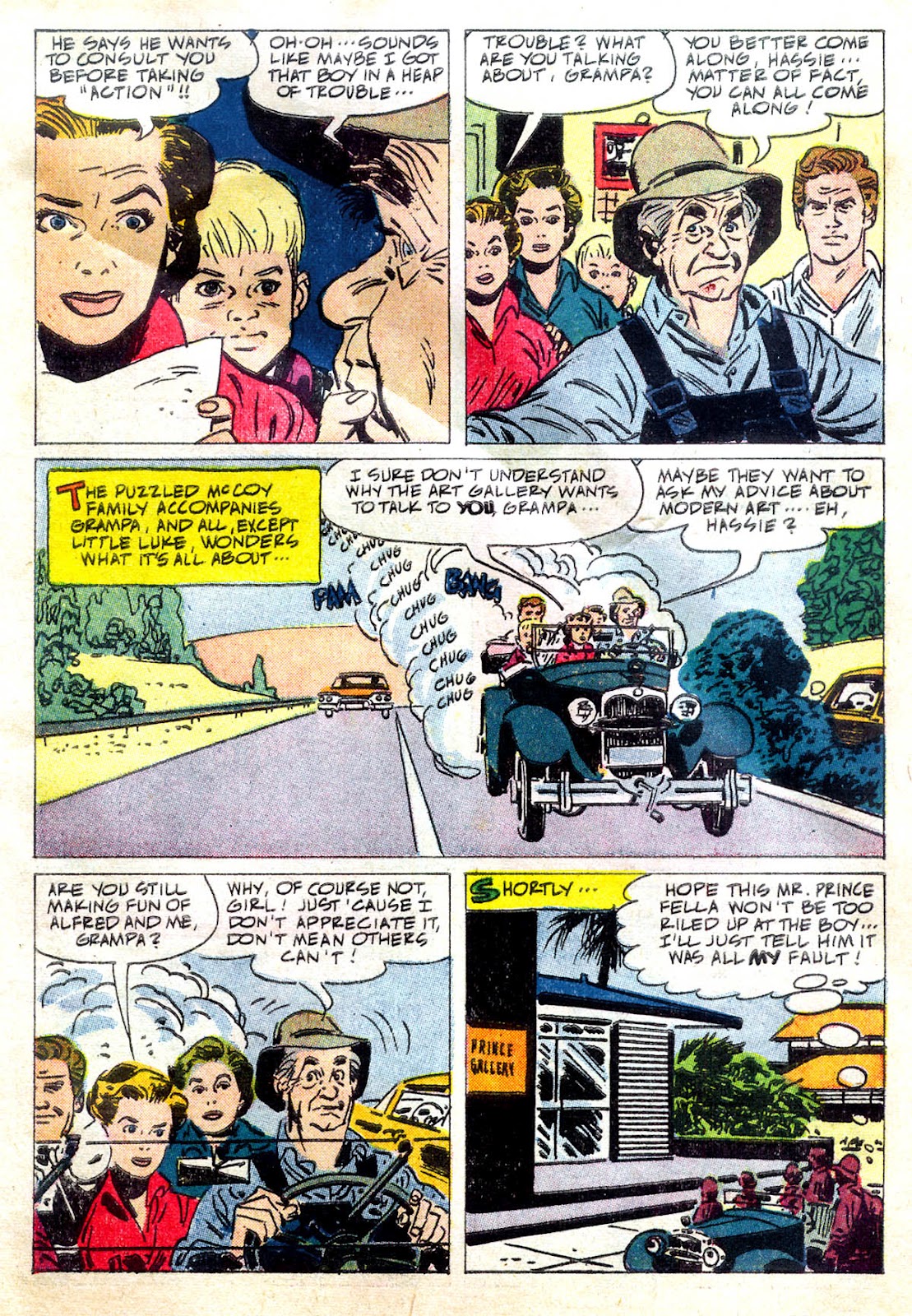 The ALEX TOTH archives: TOTH - FOUR COLOR COMICS 1134 Real McCoys ...