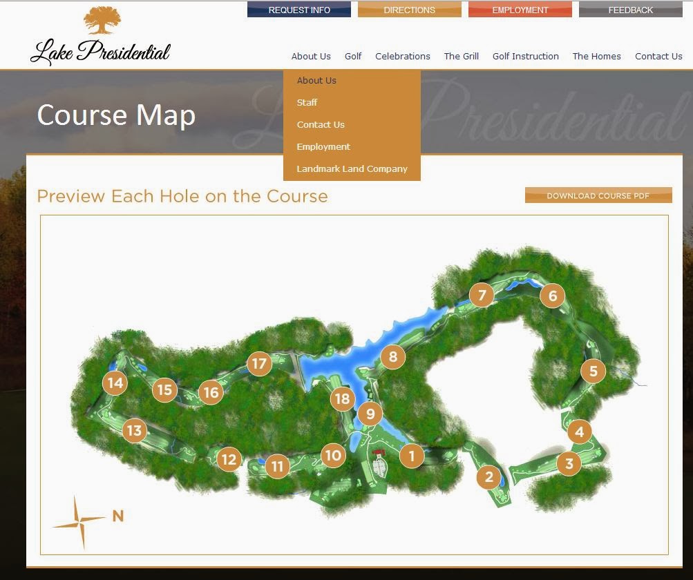 Kenny's Golf Journal: Lake Presidential GC (MD)