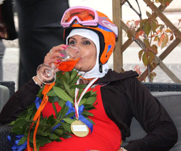 CICLISMO IN ROSA: CONCETTA BONALDI ns inviata speciale si Laurea a Trento