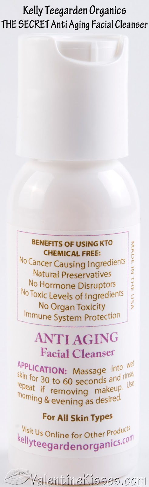 Valentine Kisses: Kelly Teegarden Organics skincare - several products ...